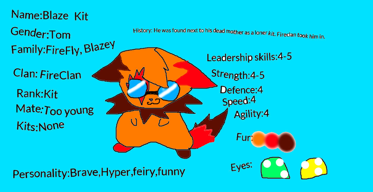 BlazeKit(ADOPTABLE#1!) by Miyuboo on DeviantArt