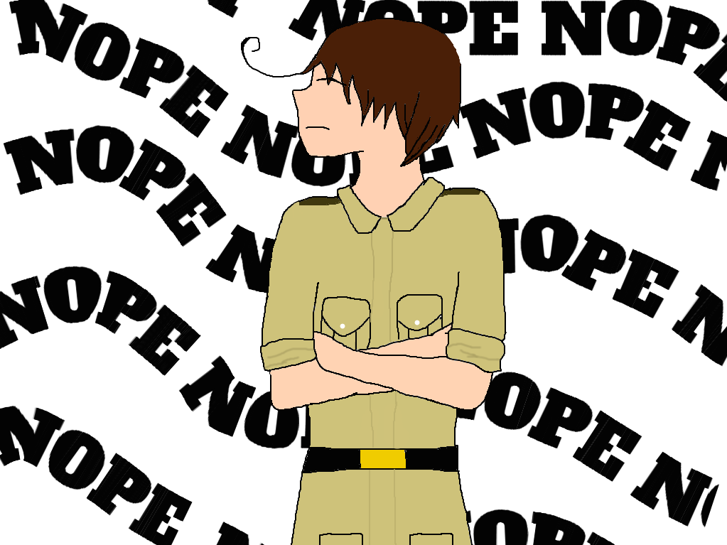 Nope. by Wafflegirl12331p on DeviantArt