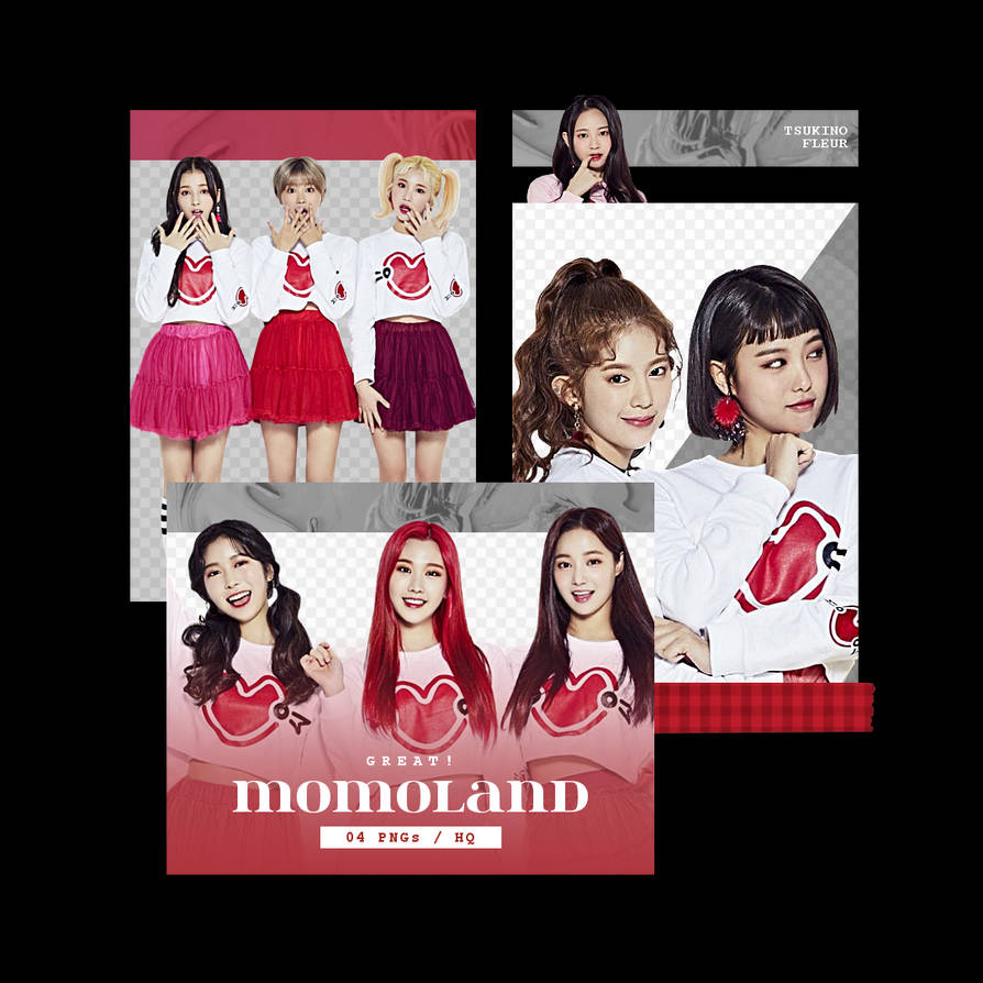 [MOMOLAND] Great! - PNG PACK by TsukinoFleur on DeviantArt