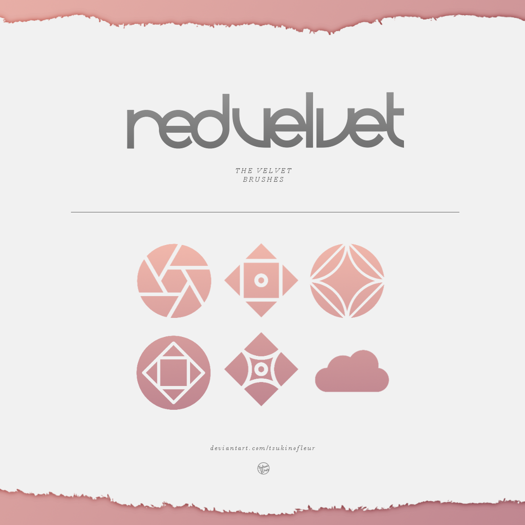 [BRUSHES] The Velvet / Red Velvet by TsukinoFleur on DeviantArt