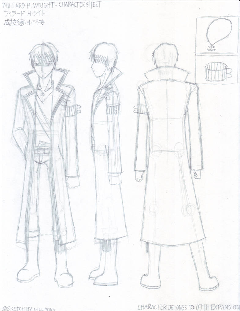 Willard H. Wright - Character Sheet by TheLim155 on DeviantArt