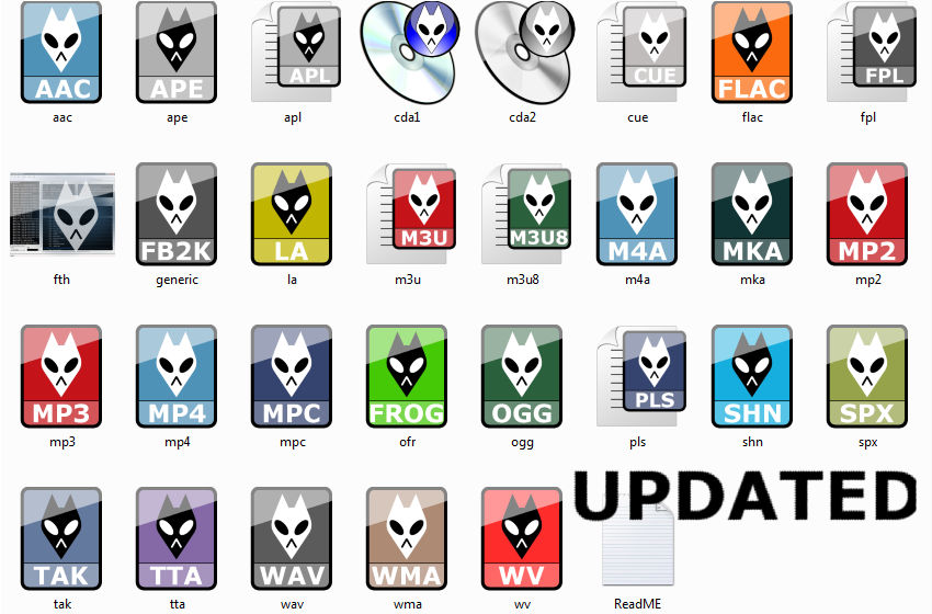 Foobar2000 Icon File Types by ActiveThoughts on DeviantArt