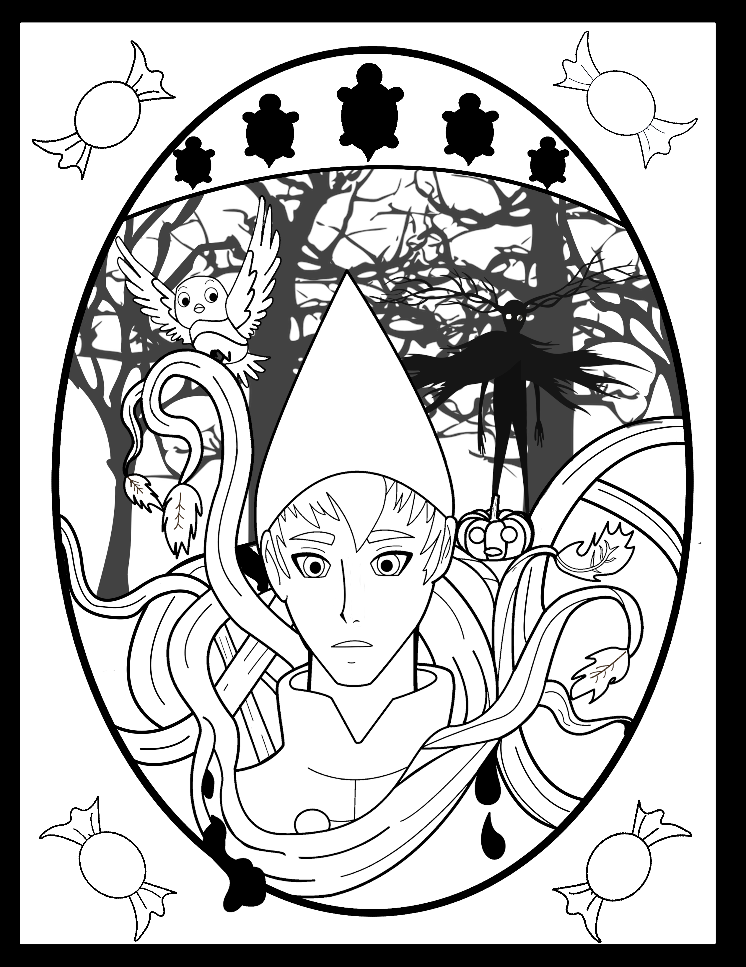 OTGW-LineWork by WrittenbyGhosts on DeviantArt