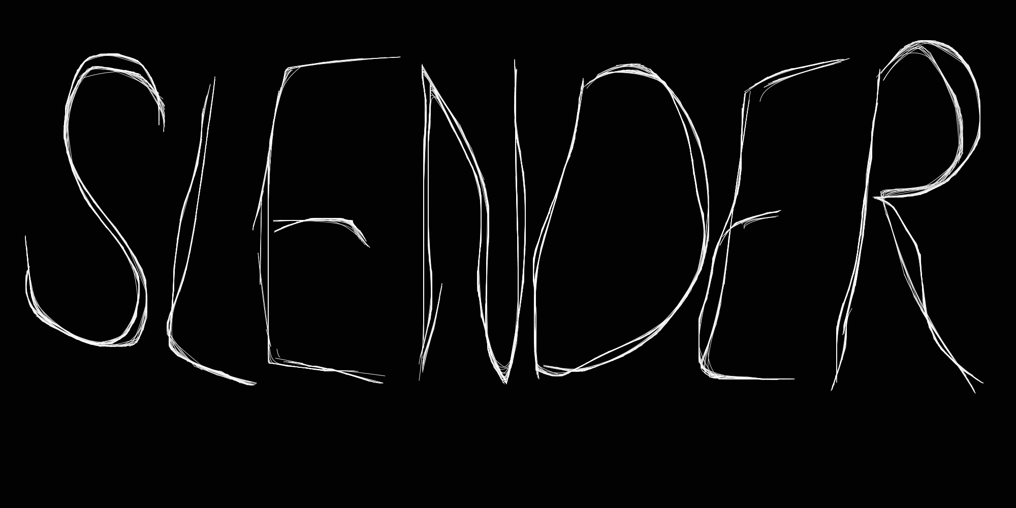 Slender Man Game Logo
