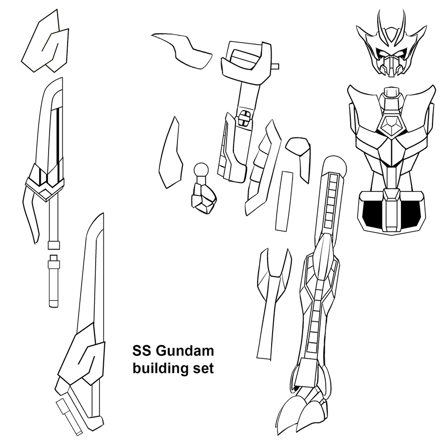 SS Gundam building set by Chen-Chan on DeviantArt