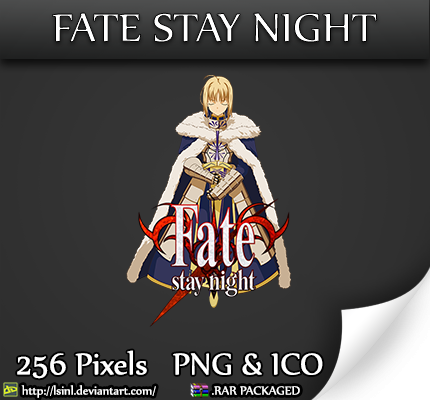 Fate Stay Night - Anime Folder Icon by lSiNl on DeviantArt