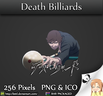 Death Billiards - Anime Folder Icon by lSiNl on DeviantArt