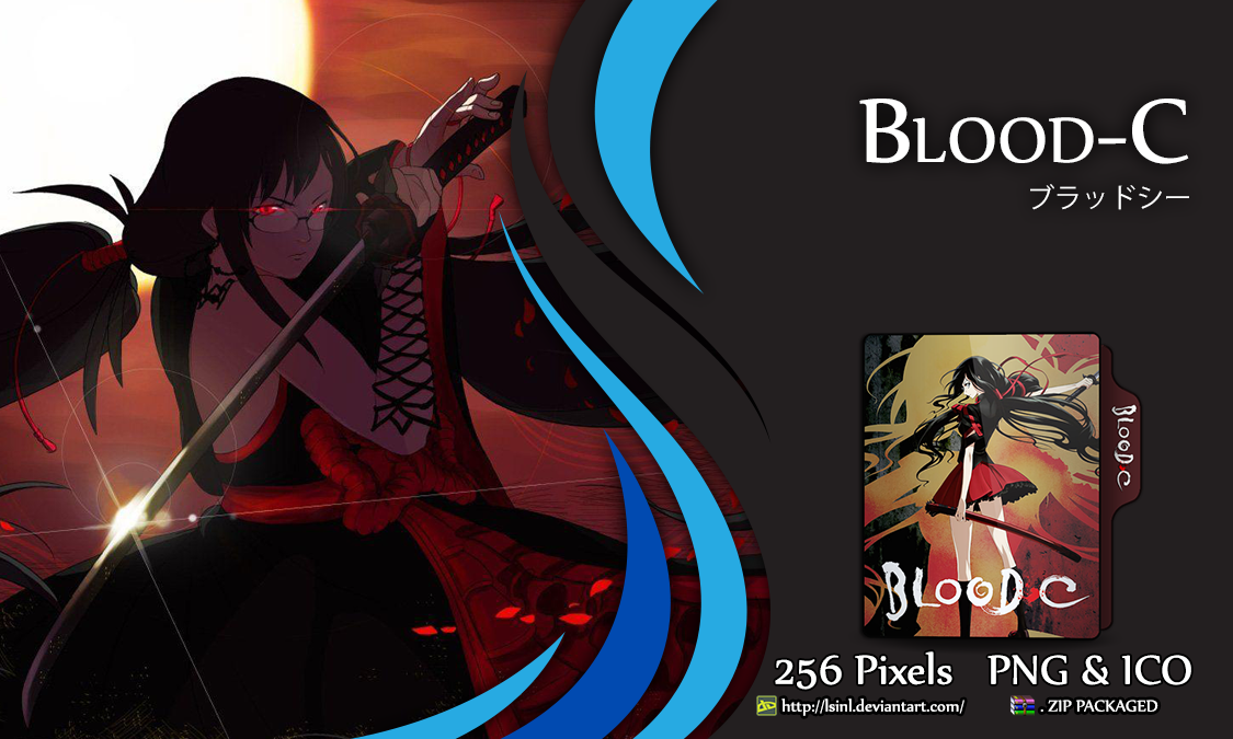 Blood-C Folder Icon by lSiNl on DeviantArt