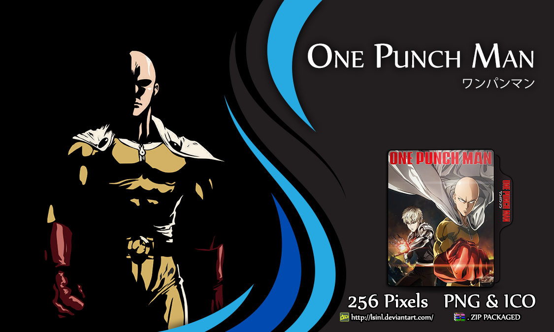 One Punch Man Folder Icon by lSiNl on DeviantArt