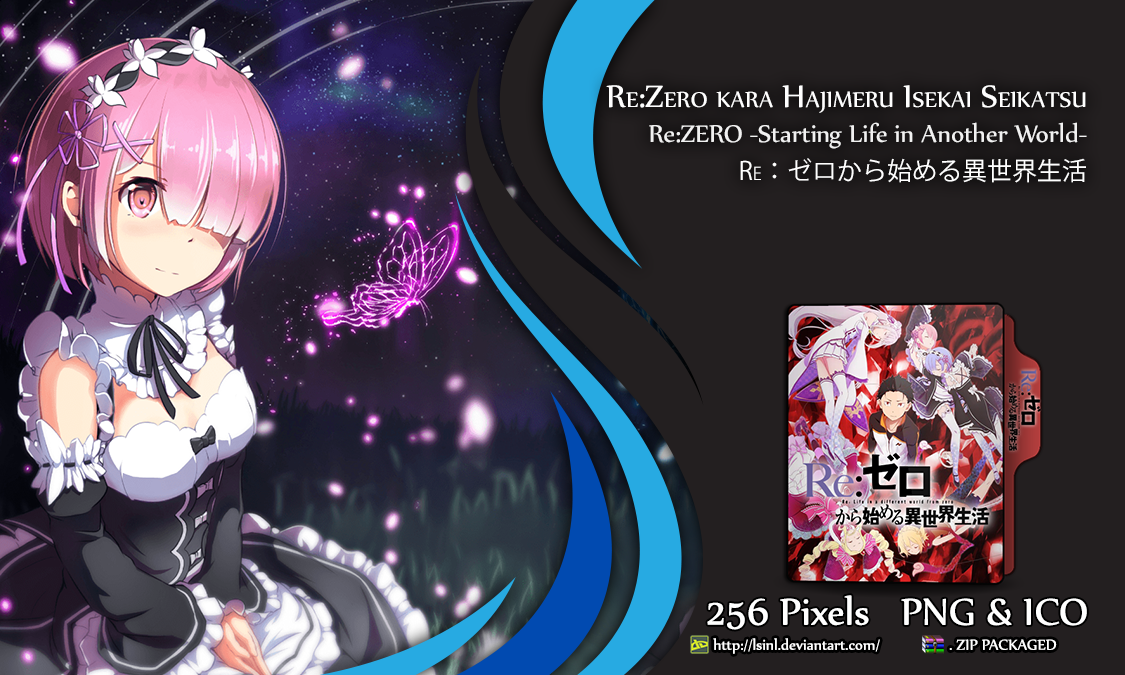 ReZero kara Hajimeru Isekai Seikatsu Folder Icon by lSiNl on DeviantArt