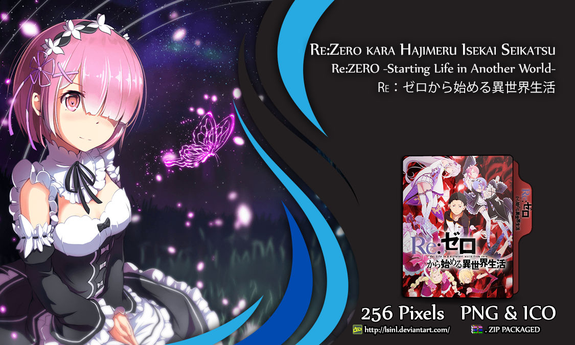 ReZero kara Hajimeru Isekai Seikatsu Folder Icon by lSiNl on DeviantArt