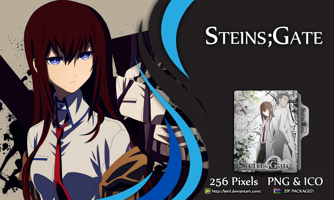 SteinsGate Folder Icon by lSiNl on DeviantArt
