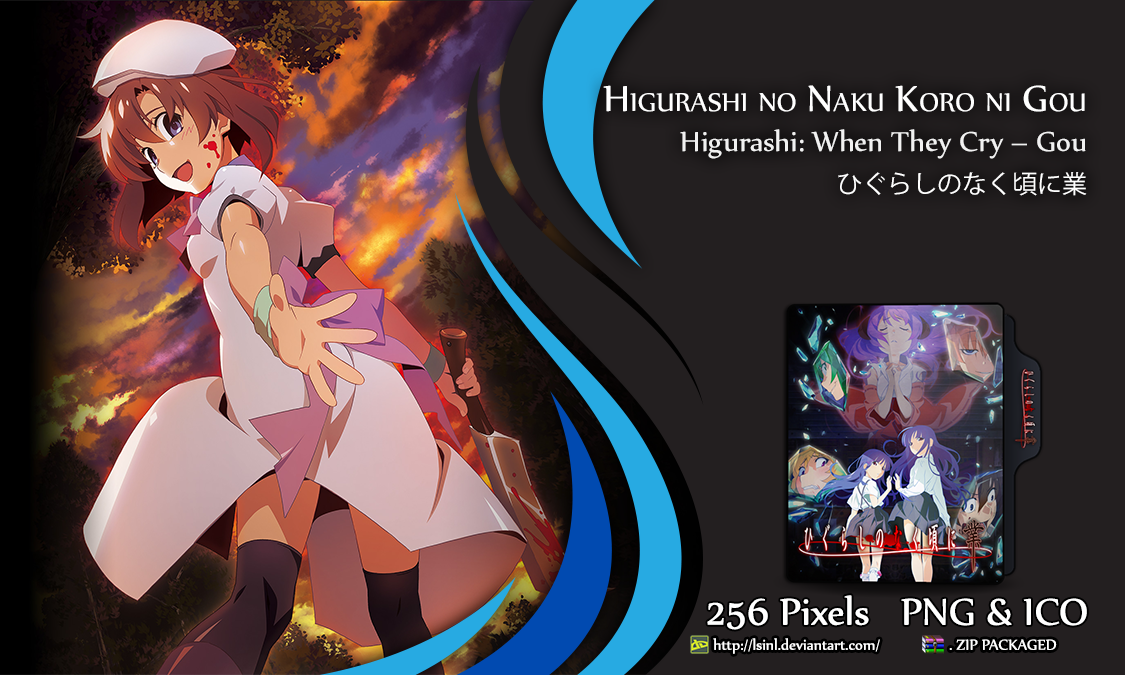 Higurashi no Naku Koro ni Gou Folder Icon by lSiNl on DeviantArt