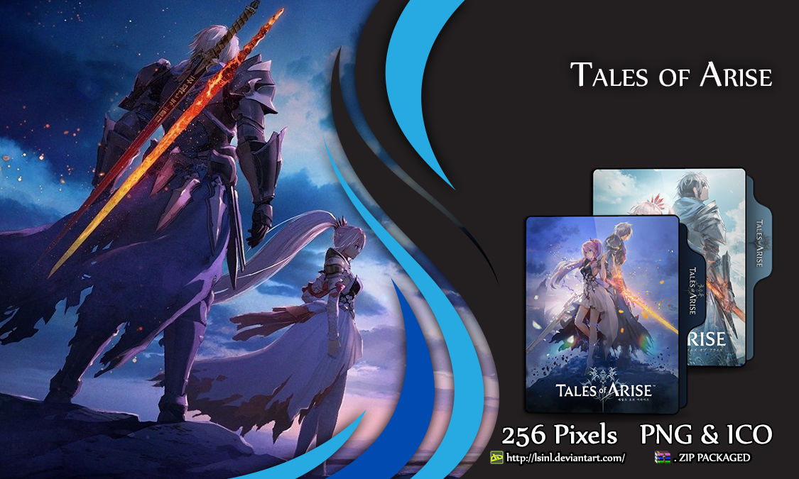 Tales of Arise Folder Icon by lSiNl on DeviantArt