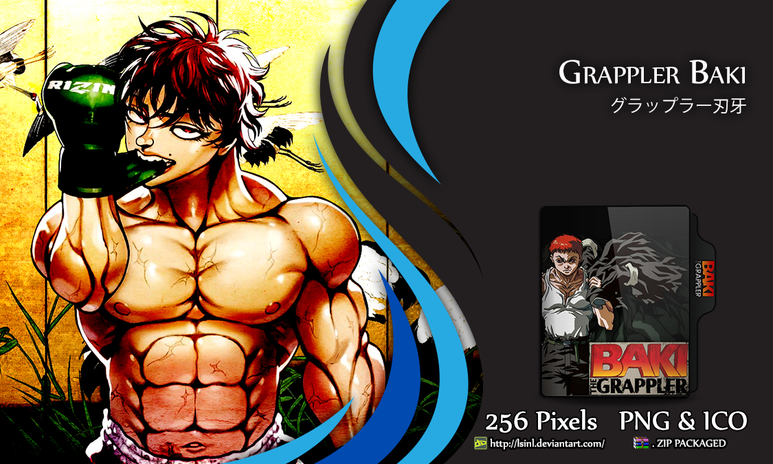 Grappler Baki Folder Icon by lSiNl on DeviantArt
