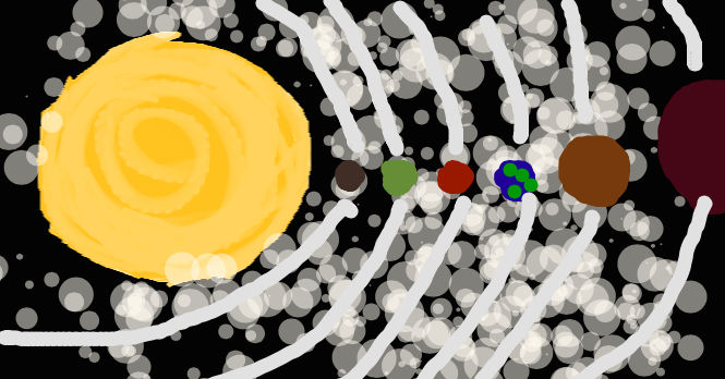 Solar system by taytayd1c2 on DeviantArt