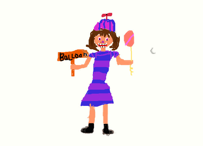 Fnaf Balloon Girl (AKA JJ) by darkdaggerpriest01 on DeviantArt