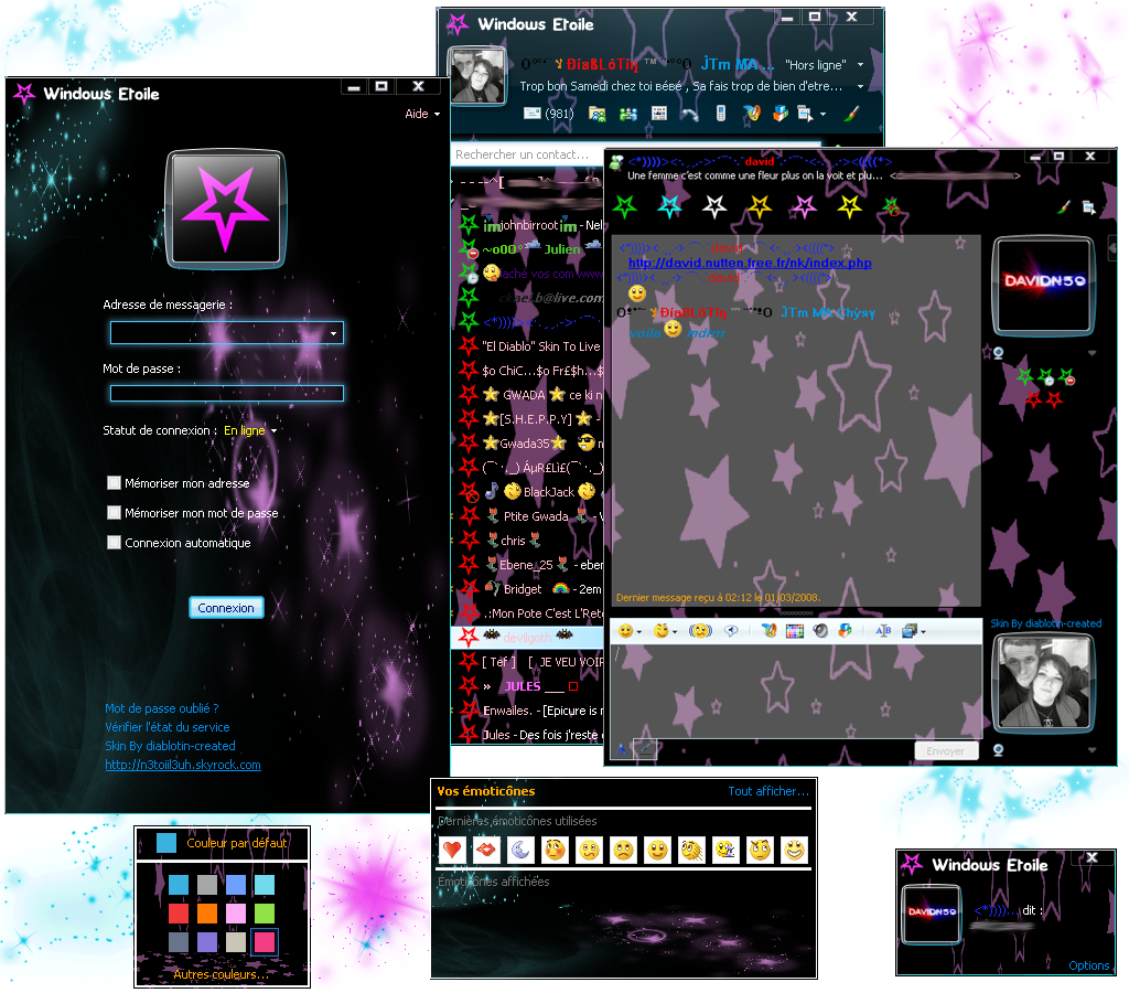 Skin Windows Etoile 8.5 by Diablotin-created on DeviantArt