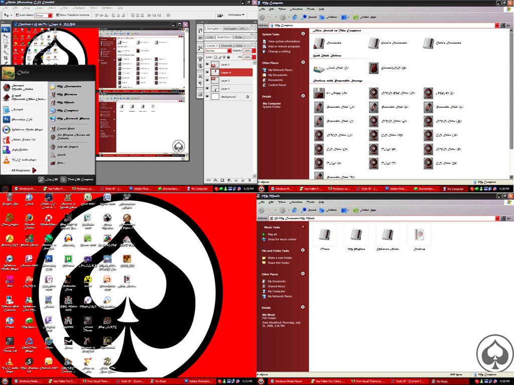 First Visual Theme by Koishiisonkei on DeviantArt