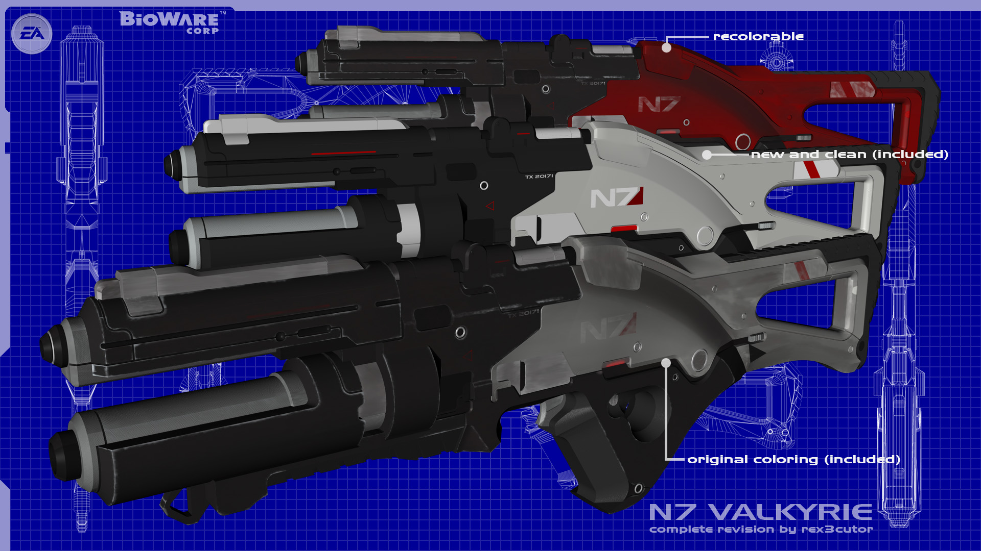 Downloadable N7 Valkyrie by rex3cutor on DeviantArt