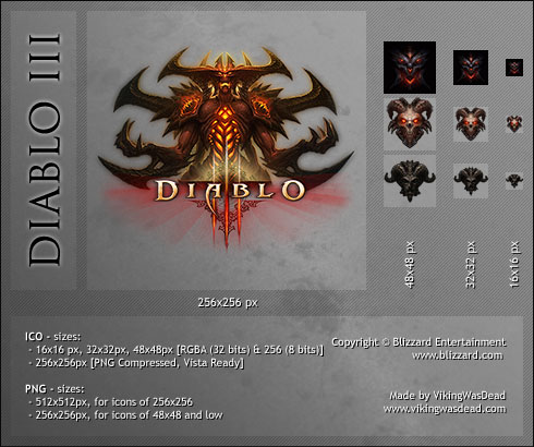 Diablo III: Dock Icon by VikingWasDead on DeviantArt