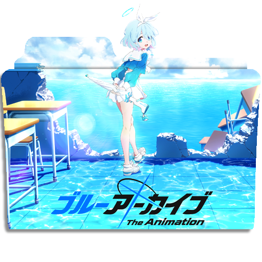 Blue Archive The Animation - Folder Icon by Zunopziz on DeviantArt