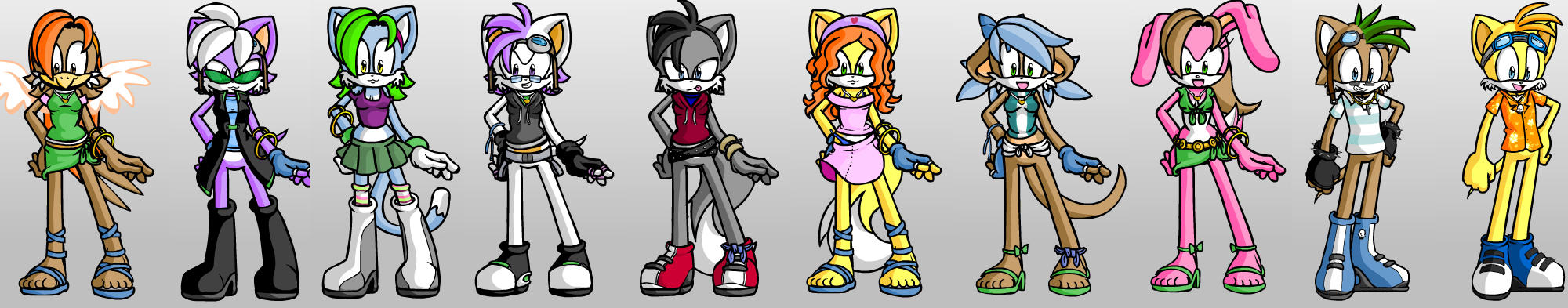Sonic Dolls by Dragonimy on DeviantArt