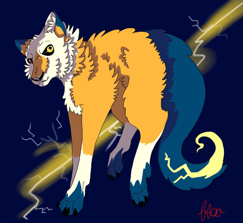 Thunder and Lightning Very Very Frightening by Crookedkinds on DeviantArt