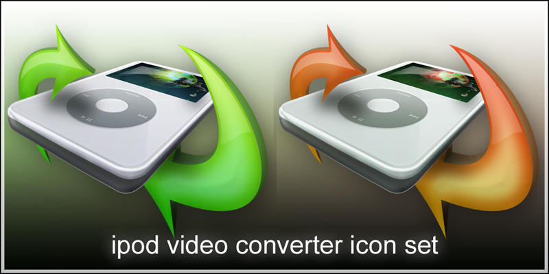 Ipod Video Converter Icon Set by furryomnivore on DeviantArt
