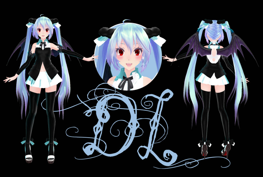 [MMD]TDA Miku Vampire (DL) by HeyMisaki-chan on DeviantArt