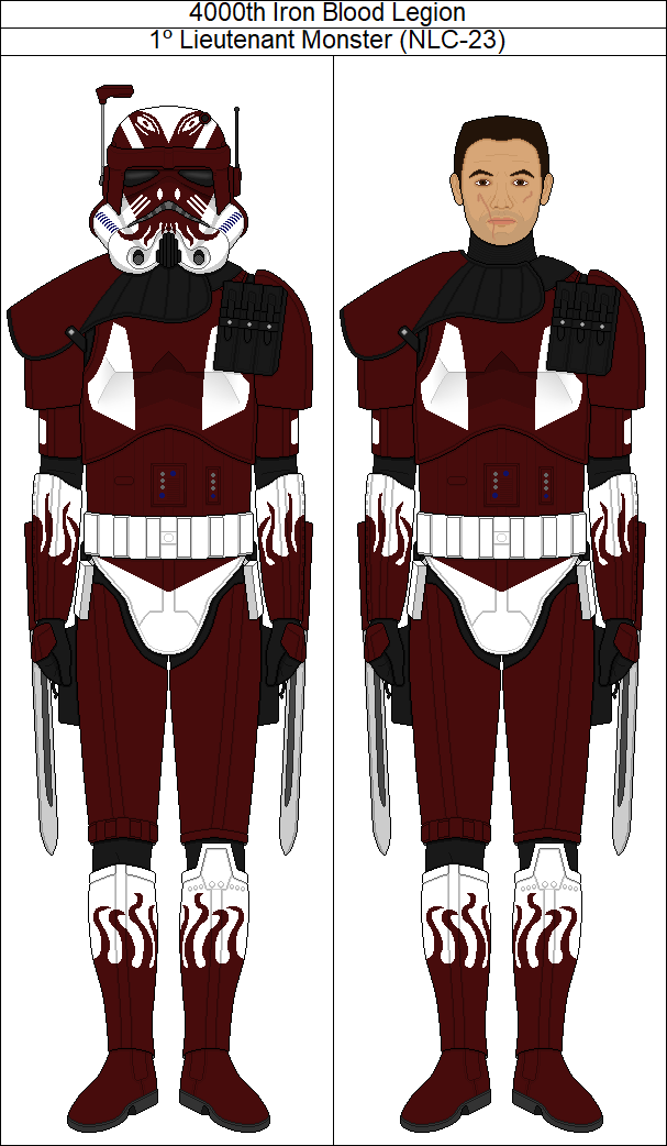 1 Lieutenant Monster (NLC-23) by shadowwolfclonect on DeviantArt