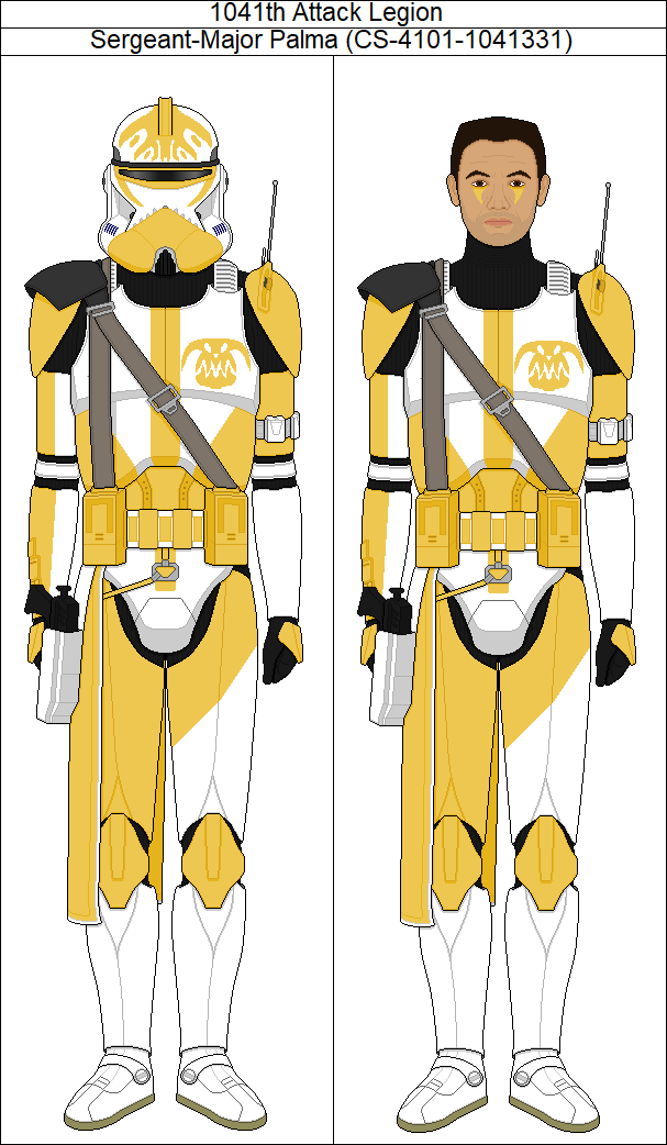 Sergeant-Major Palma (CS-4101-1041331) by shadowwolfclonect on DeviantArt