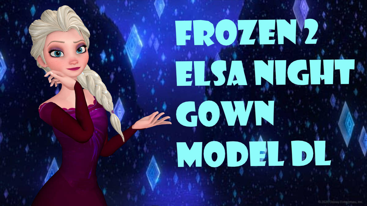 KH3 Elsa Night Gown By Disney Fan Forever by Dinseyloid on DeviantArt