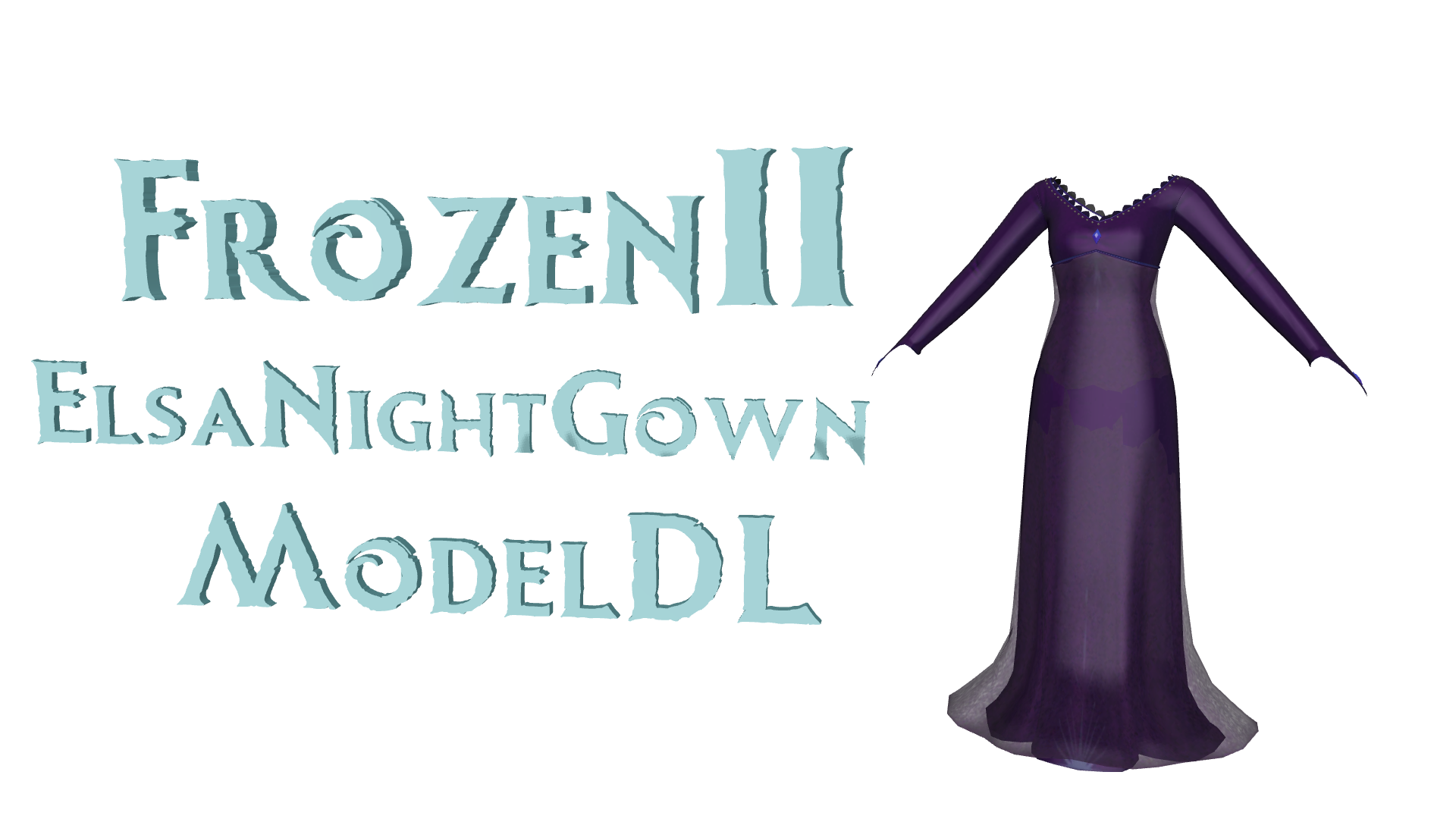 Elsa Night Gown DL by Dinseyloid on DeviantArt