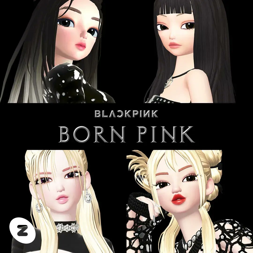 Blackpink - Born Pink FBX Zepeto Outfits by Dinseyloid on DeviantArt