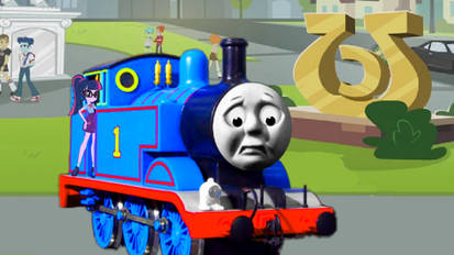 Thomas And Sunset by AvilMig on DeviantArt