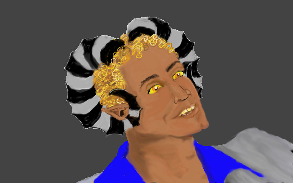 Randy (all spiffed up) by lawnmowergoddess on DeviantArt