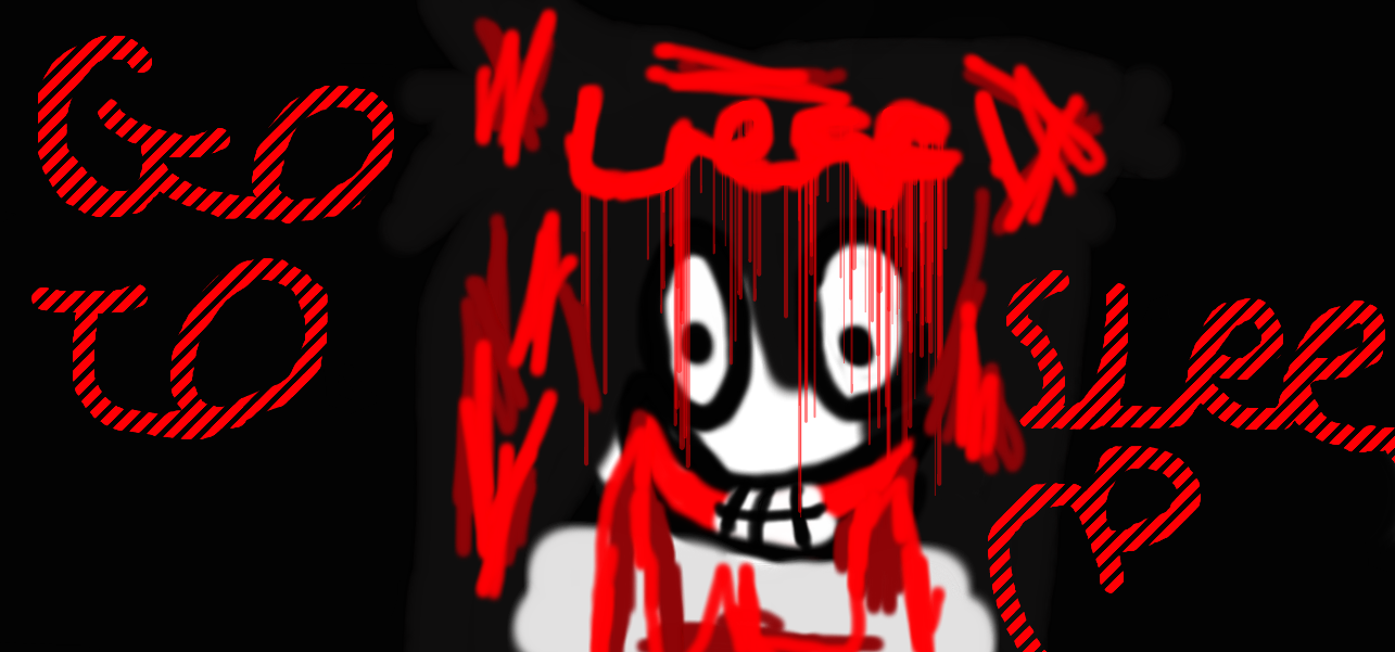 go to sleep my violence/gore painting by shadowdoom12 on DeviantArt