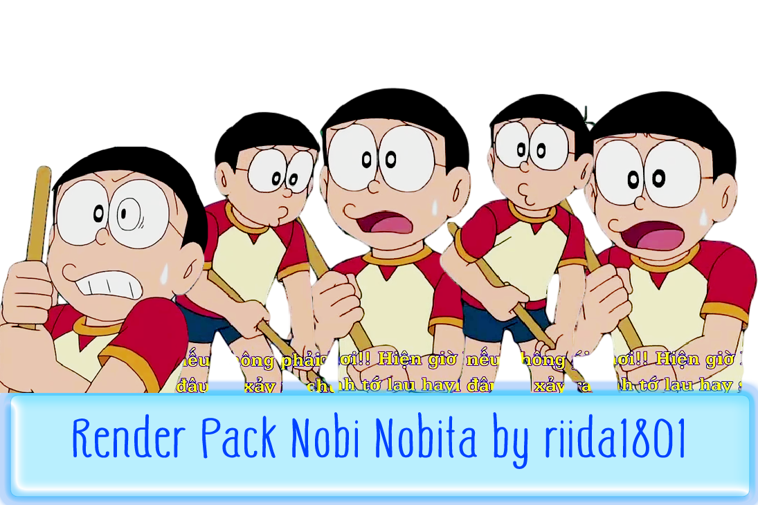 Render Pack Nobita-Kun by RiiDA1801 on DeviantArt
