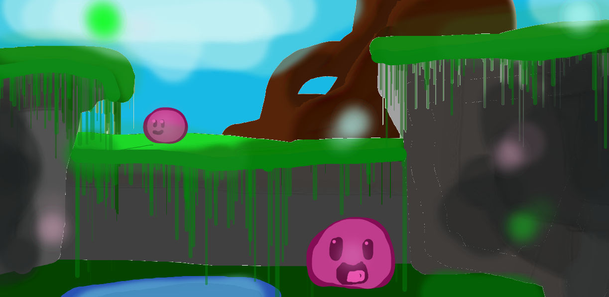 slime forest by desertcactyiee on DeviantArt