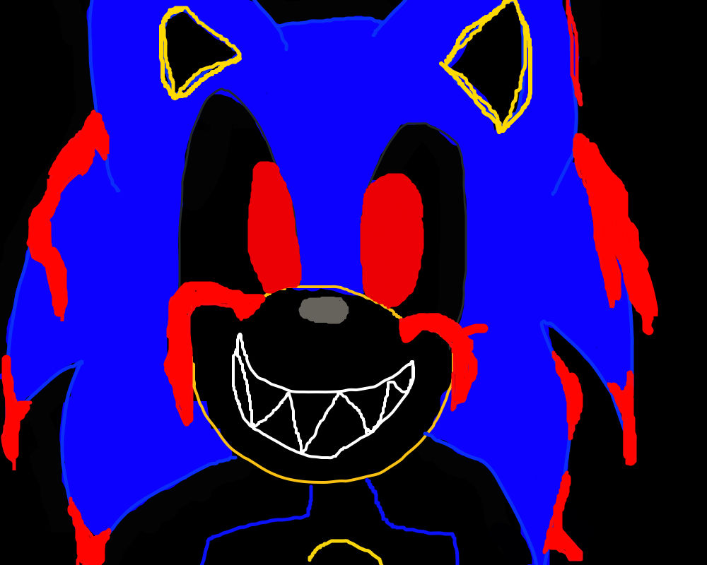 Sonic .Exe. by BlazeTheCat12935 on DeviantArt