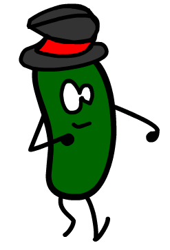 Pickle Walk Cycle - Front by SassyRaptor on DeviantArt