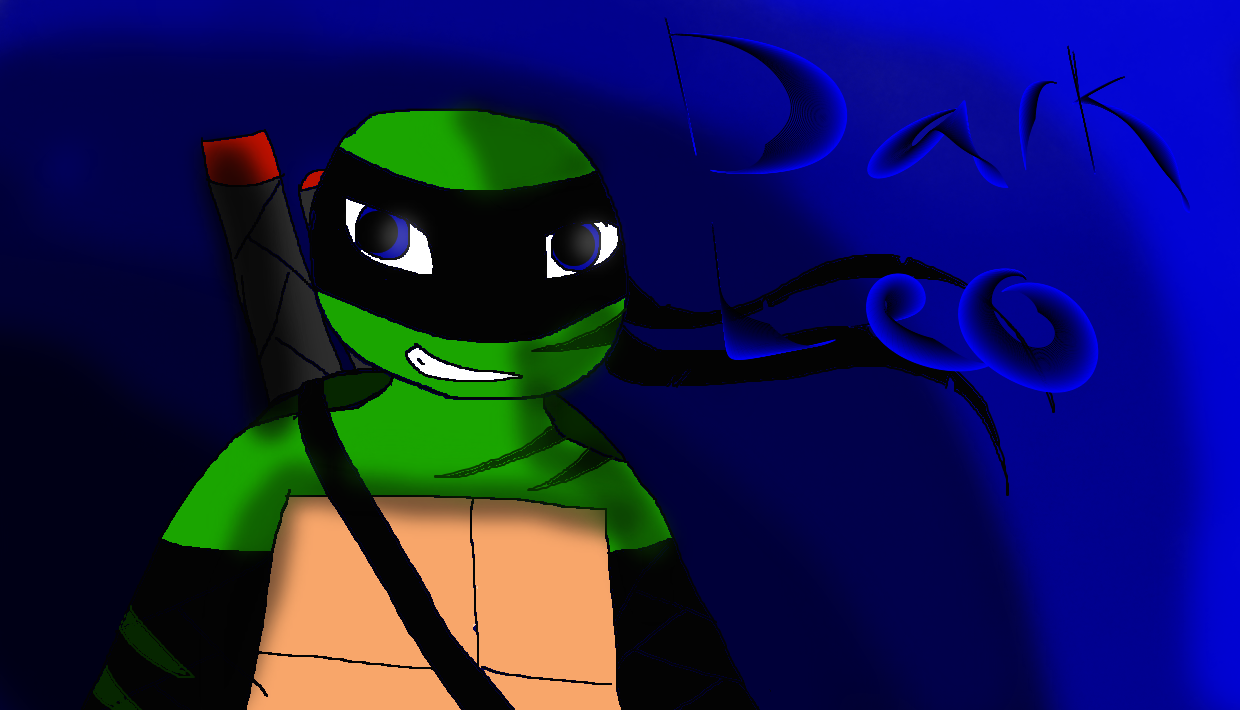 tmnt dark leo by stevencigan on DeviantArt