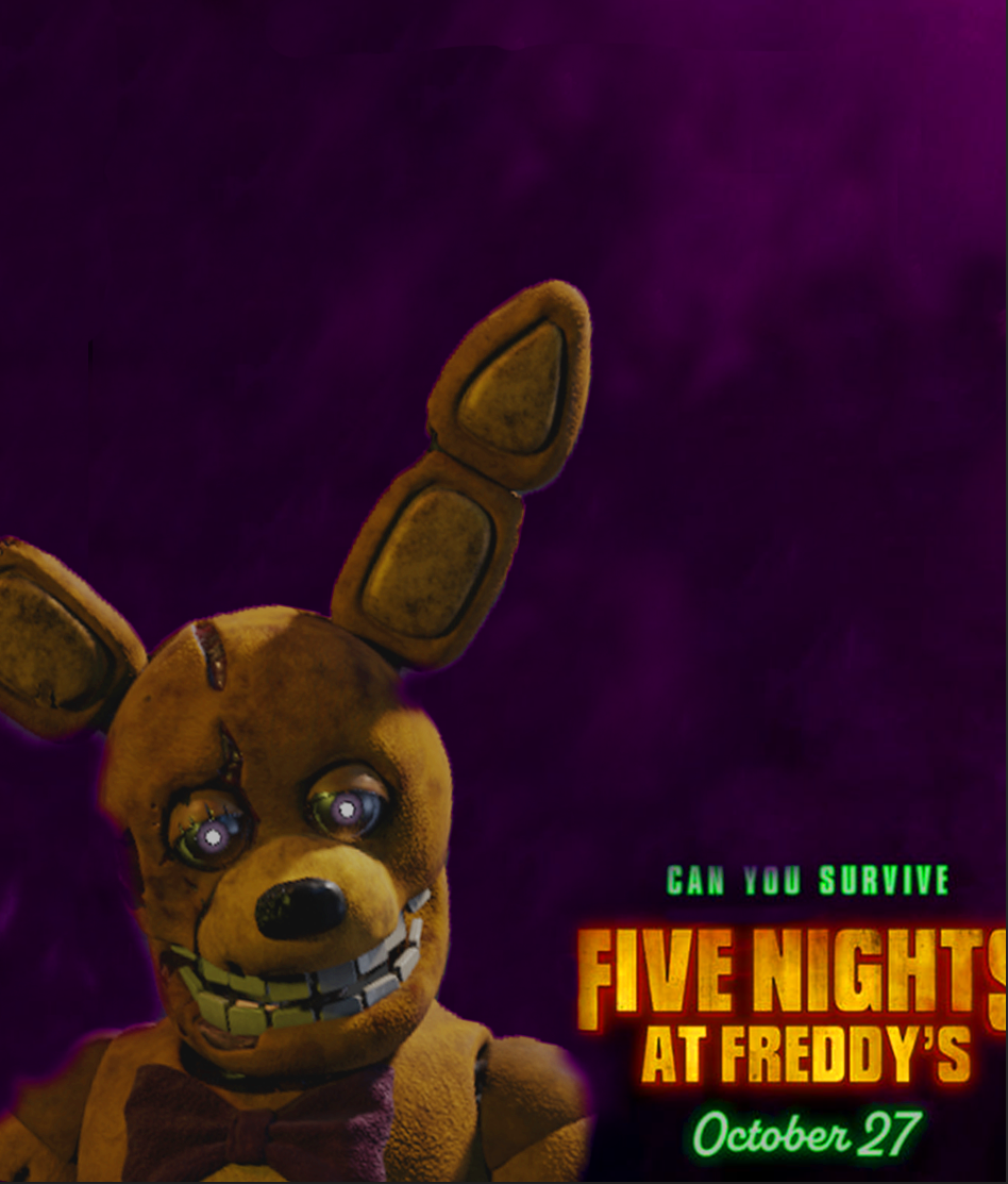 fnaf movie Spring trap poster by aarushkathi on DeviantArt