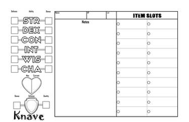 Explore the Best Rpgcharactersheet Art | DeviantArt