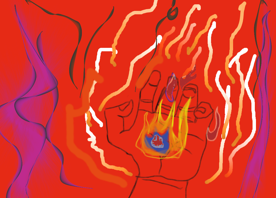 hand on fire by zechariah1994 on DeviantArt