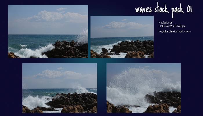 Wave stock pack 01 Olgola by Olgola on DeviantArt