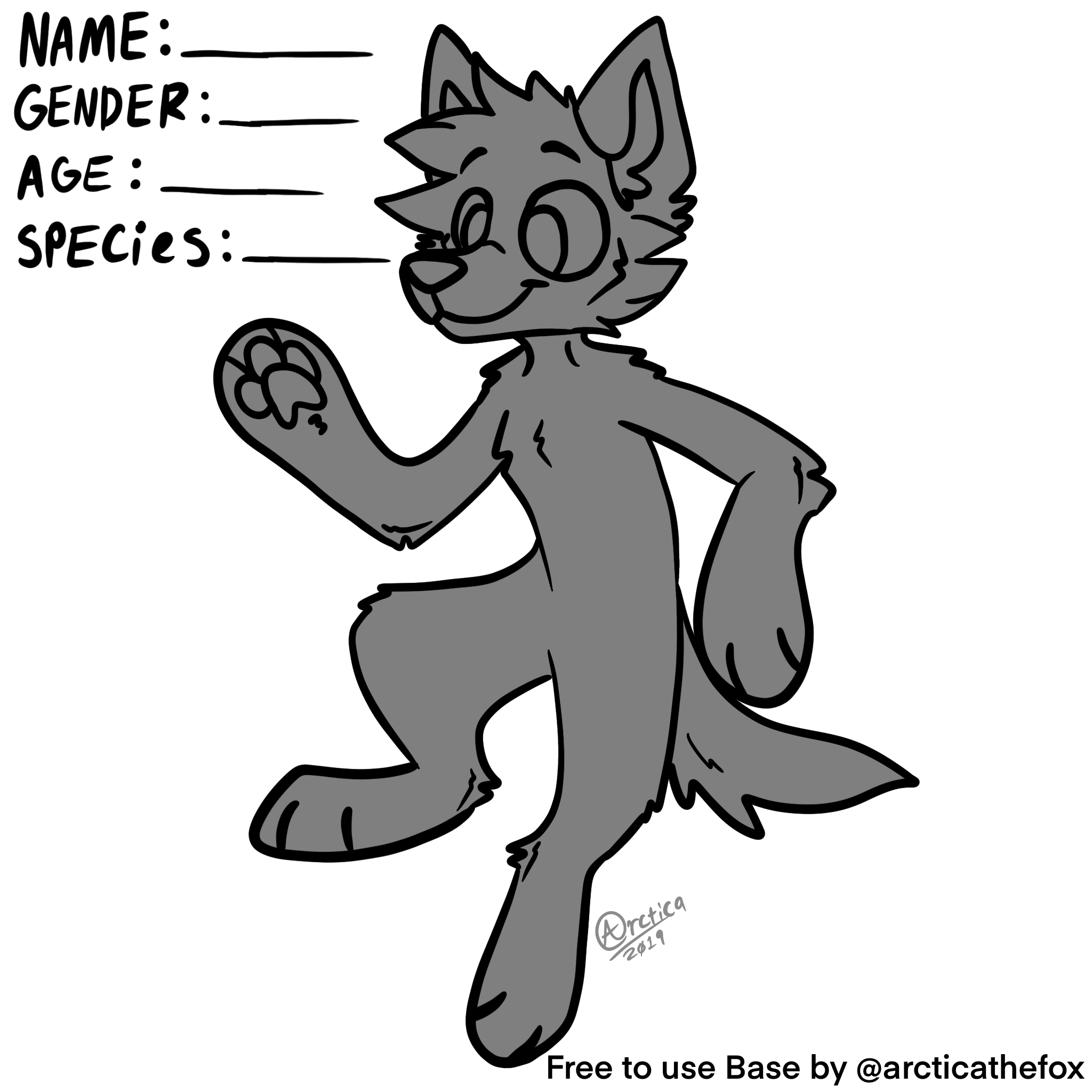 F2U Base by ArcticsnowfoxYT on DeviantArt