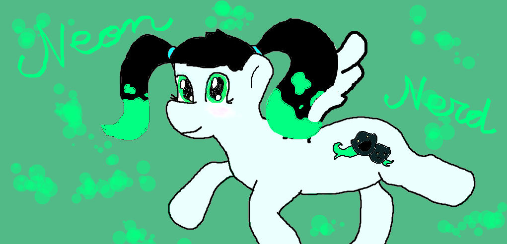 Neon Nerd by JammerTrams on DeviantArt