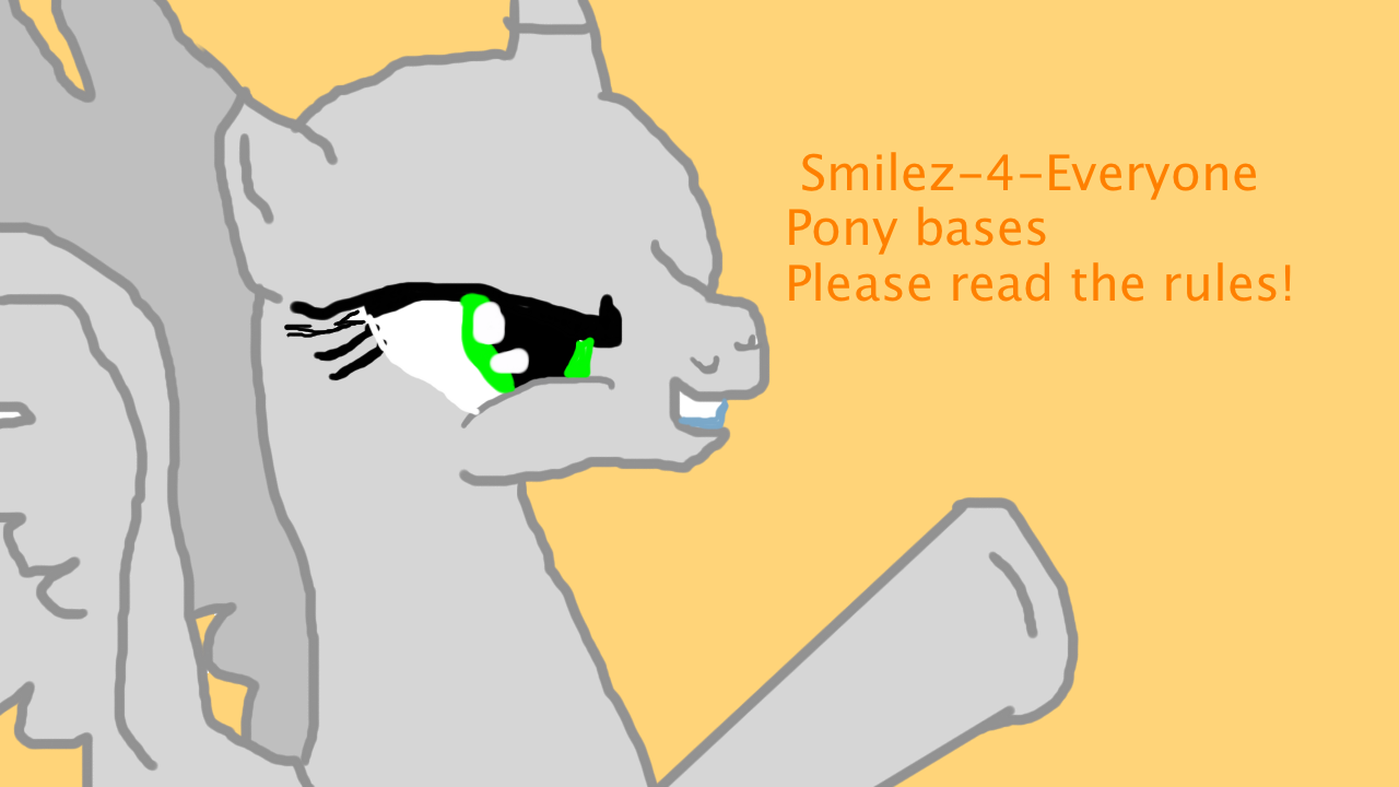 Pony Base #7 Ta-Da! by Smilez4Everyone on DeviantArt